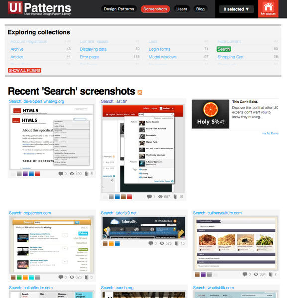 Top 10 Search Design Pattern Websites